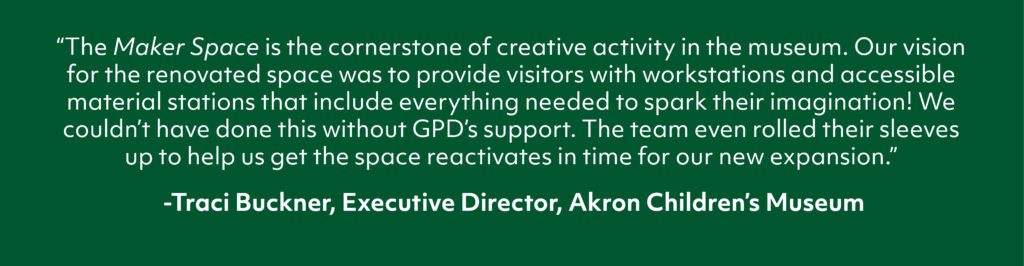 GPD Employees' Foundation Supports Akron Children's Museum - GPD Group